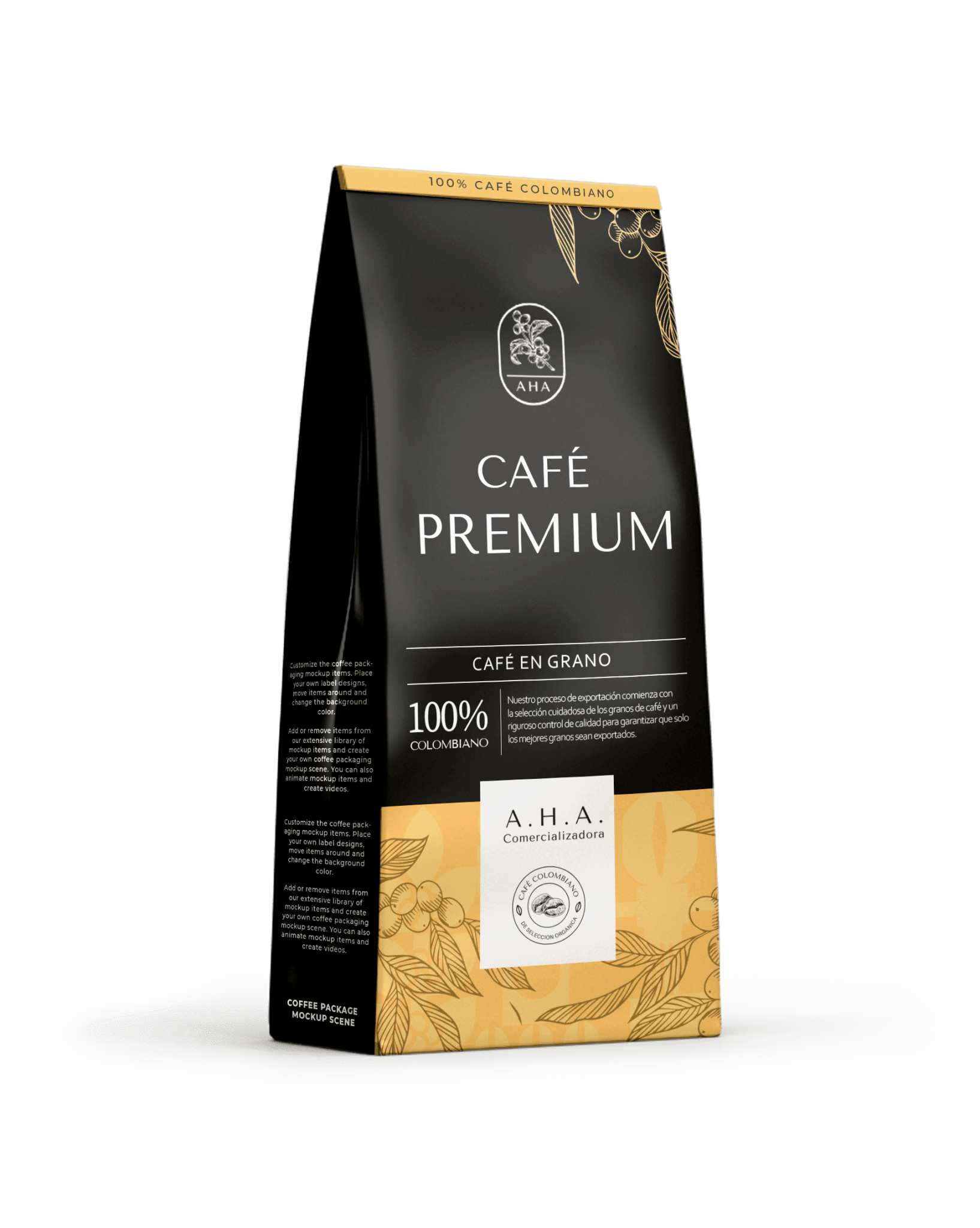 A.H.A. Comercializadora – Comercialización café colombiano Premium