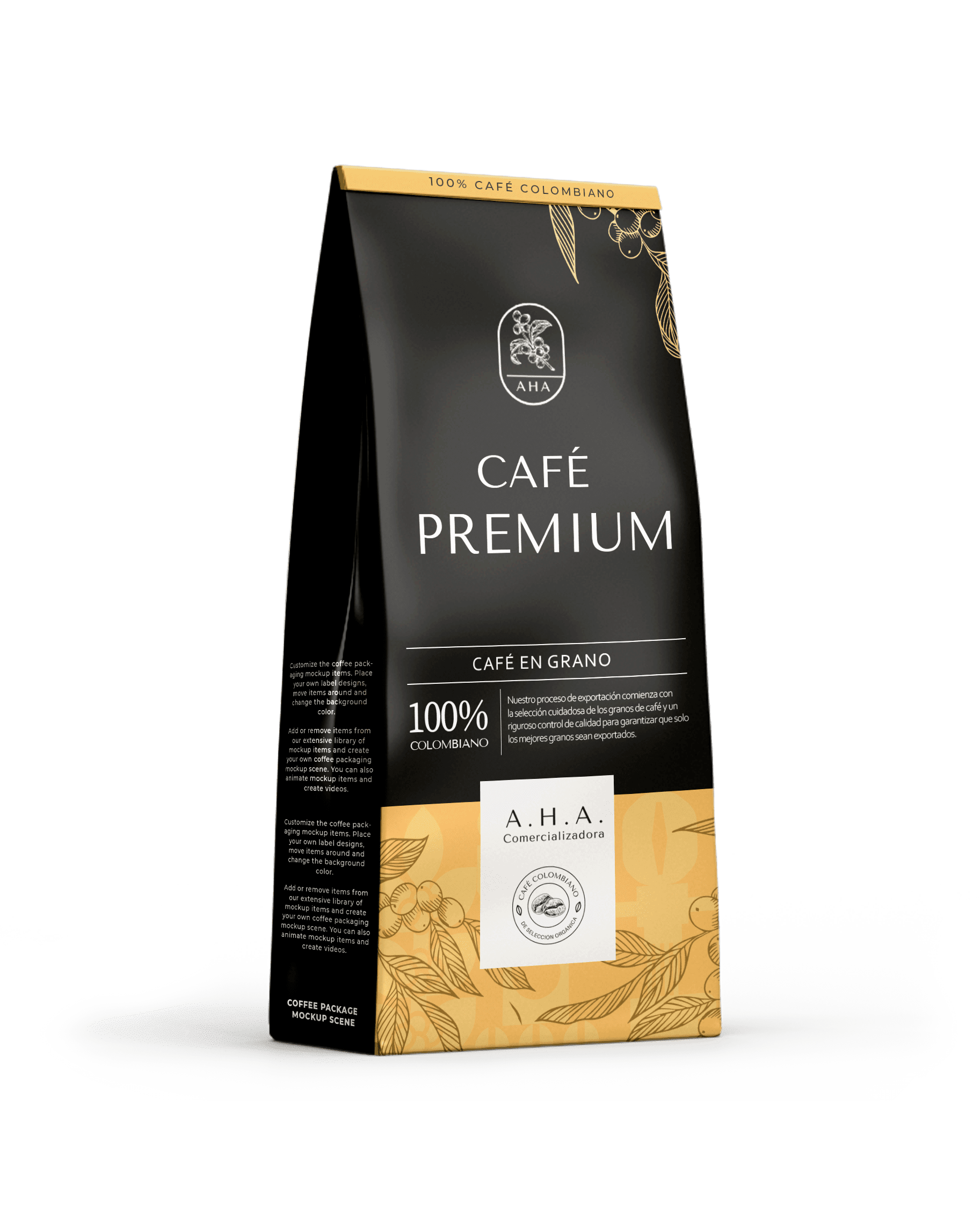 A.H.A. Comercializadora – Comercialización café colombiano Premium